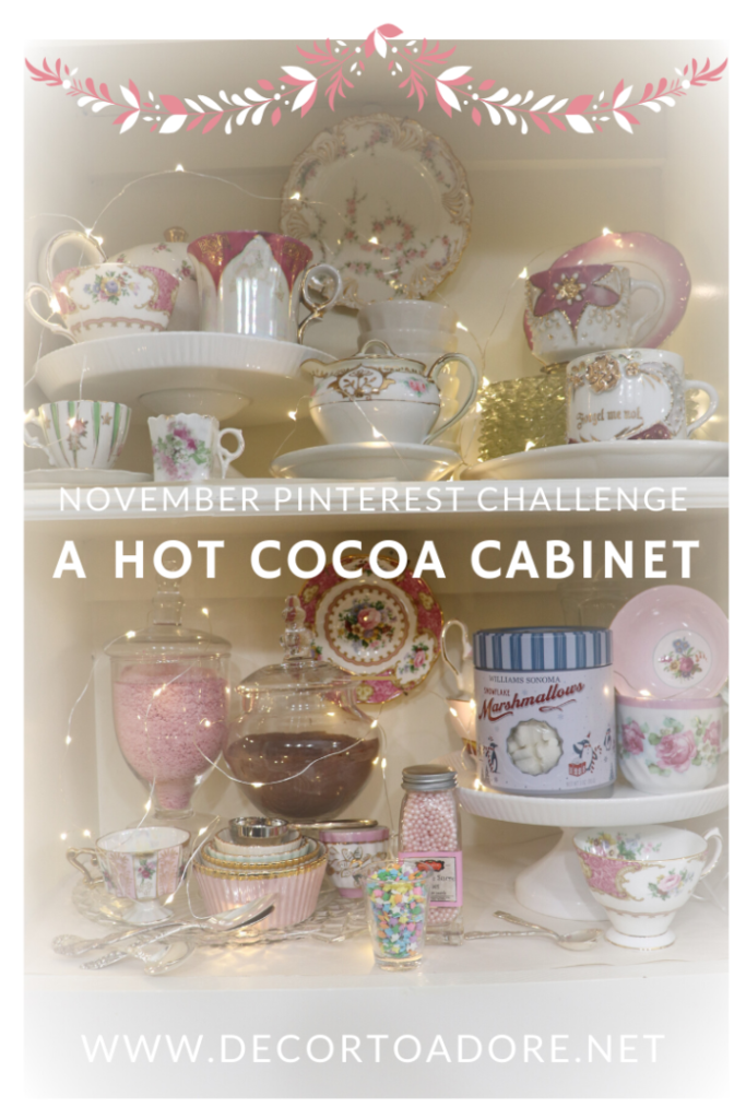 A Hot Cocoa Cabinet - Decor To Adore