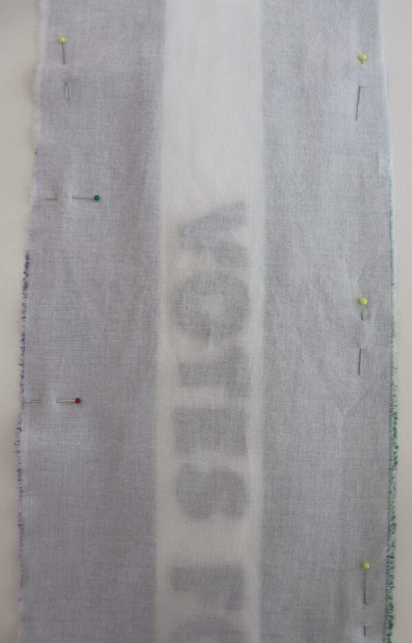 Make Your Own Suffragist Suffragette Sash - Decor To Adore