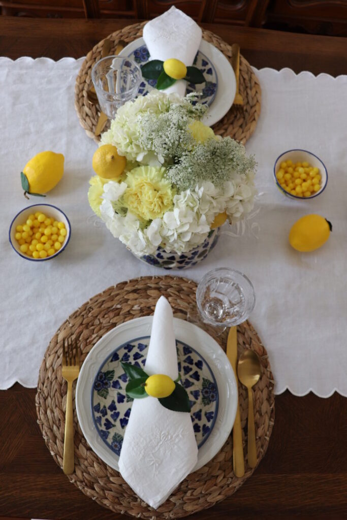 Fun Lemon Themed Summer Decor - Decor To Adore