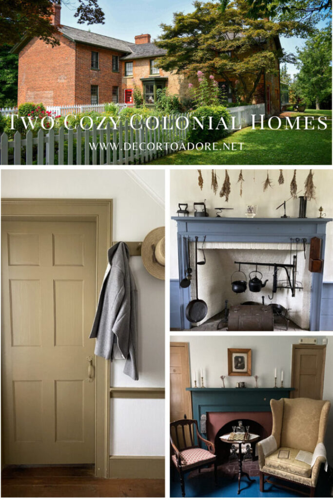 Two Cozy Colonial Homes - Decor To Adore