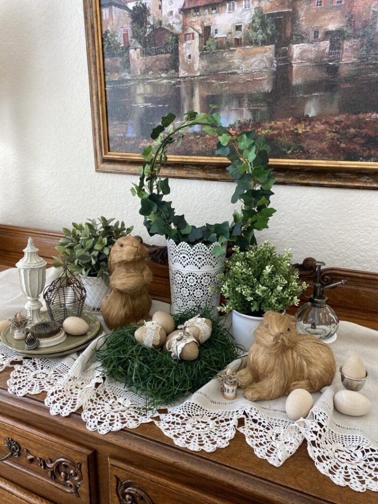 Touch Of Green Spring Home Tour - Decor To Adore